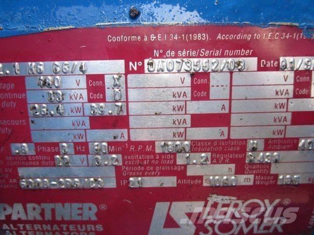 Leroy Somer Engine Deutz F4M 1011F, 1996, Klundert, 네덜란드 - 익숙한 디젤 발전기 ...