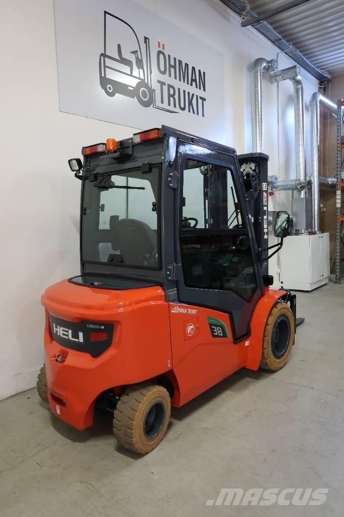 Heli CPD38-GB2LI-M ZSM450, 2023, Lahti, Päijät-Häme, 핀란드 - 익숙한 전동 지게차 ...